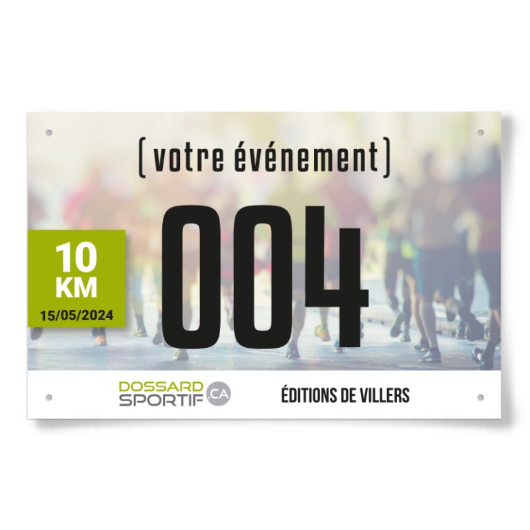 Dossard – Dossard sportif