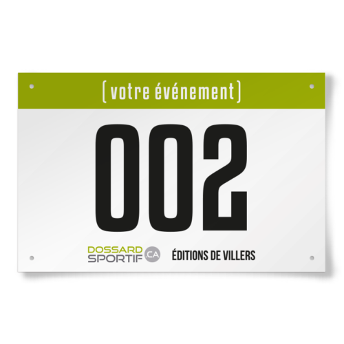 Dossard – Dossard sportif